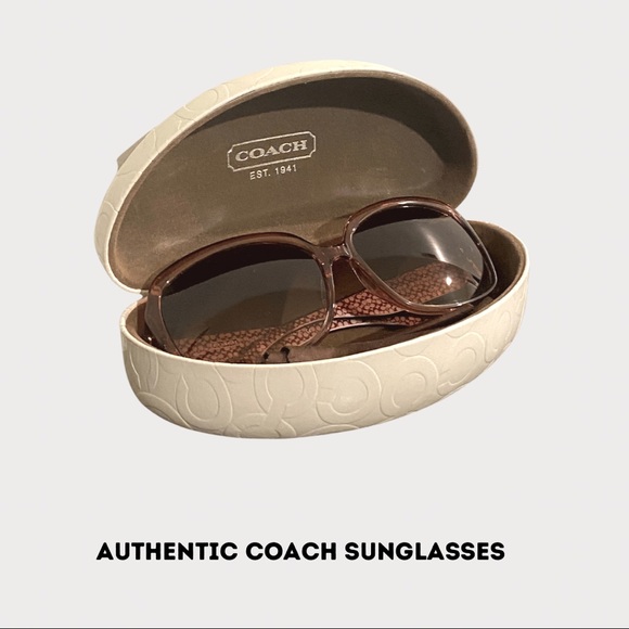 Coach | Accessories | Authentic Coach Sunglasses Hc827 Scarlet | Poshmark